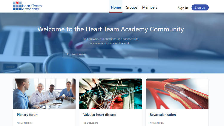 Heart Team Academy - A pathway forward for our patients